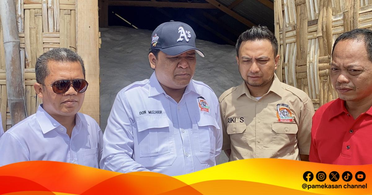 Ketum Tani Merdeka Kunjungi Lahan Garam di Pamekasan, Sayangkan ...